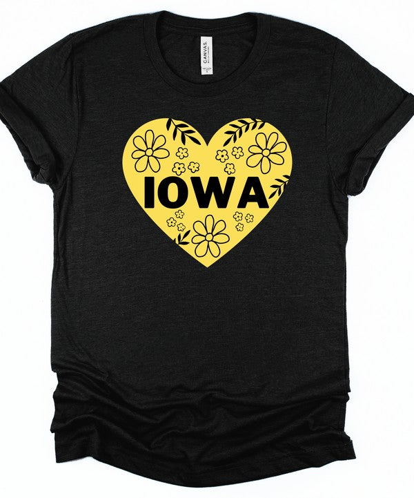 Iowa Heart Boutique Short Sleeve Graphic Tee — E2G World